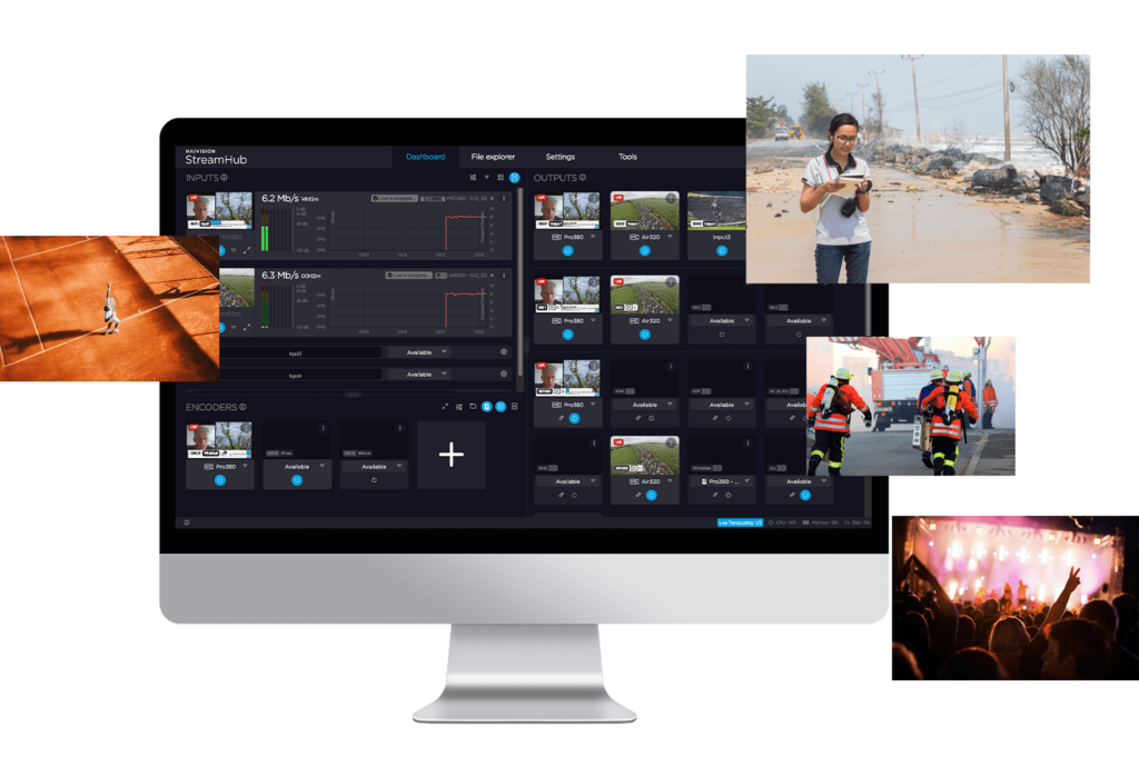 Haivision StreamHub | 製品・ソリューション | 映像伝送と通信のSIer：伊藤忠ケーブルシステム株式会社